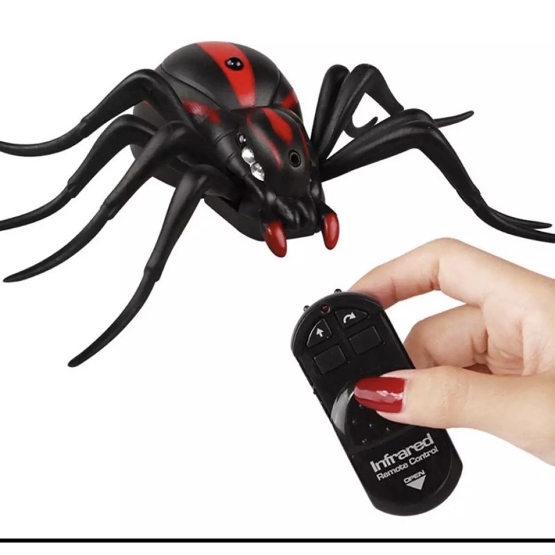 Infrared Remote Control Spider Animal Toy Prank Insects Joke Scary ...