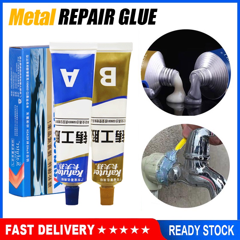 100g Ab Super Heat-resistant Metal Repairing Glue Water Leakage ...