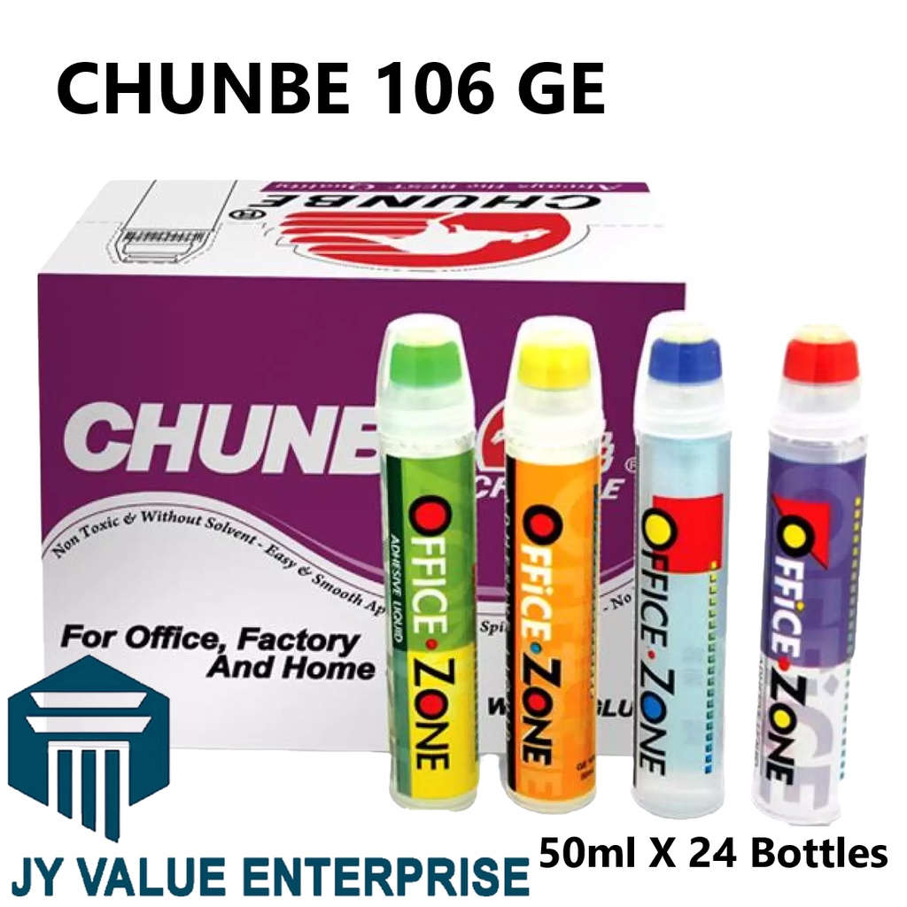 Chunbe Glue 106 Water Glue 24 Bottles 50ml 106 GE | Shopee Malaysia