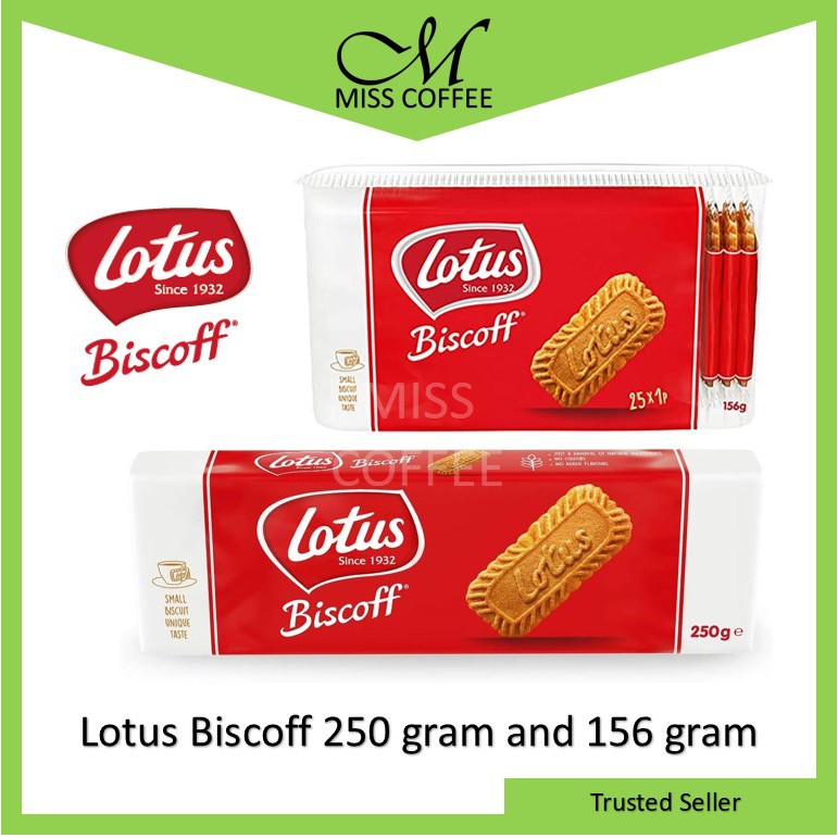 Lotus Biscoff Original Caramelised Biscuit 250 gram and 156 gram Snack ...