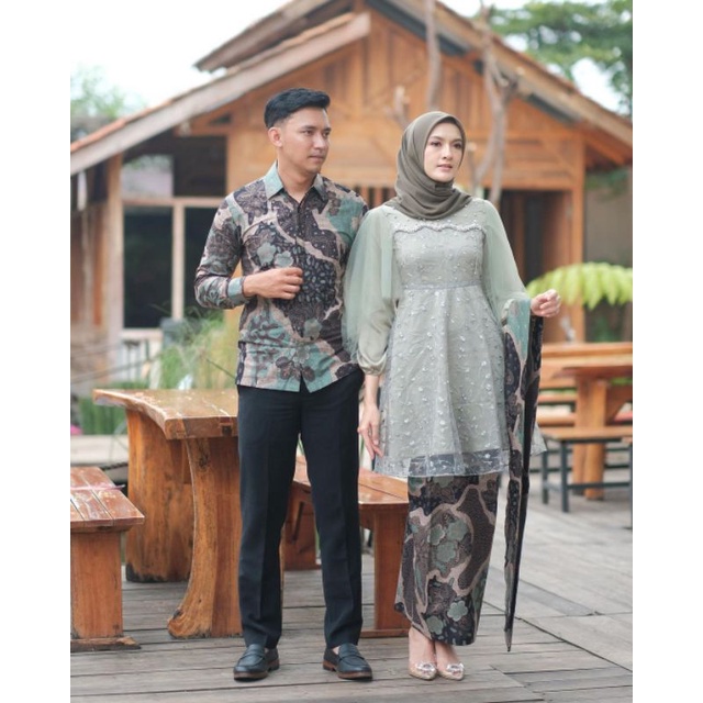 Batik Couple Javanese Blouse Modern Javanese Blouse Graduation Dress ...