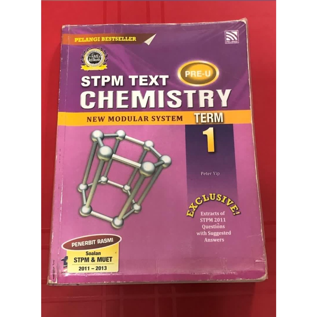 STPM Text Pre-U Chemistry Term 1 (New Modular System) | Shopee Malaysia