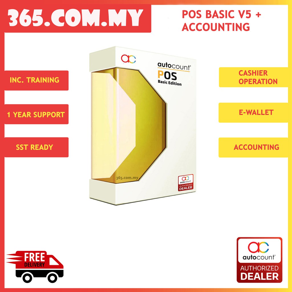 AutoCount POS 5.0 Basic Edition + Accounting (With Training & Support ... AutoCount POS 5.0 Basic Edition + Accounting (With Training & Support ...