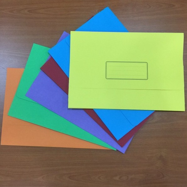 10 pcs fail kertas poket paper file pocket fail poket pocket file ...