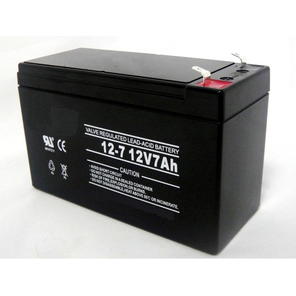 Backup battery Rechargeable Battery 12V 7AH / Alarm / Auto Gate / Door ...