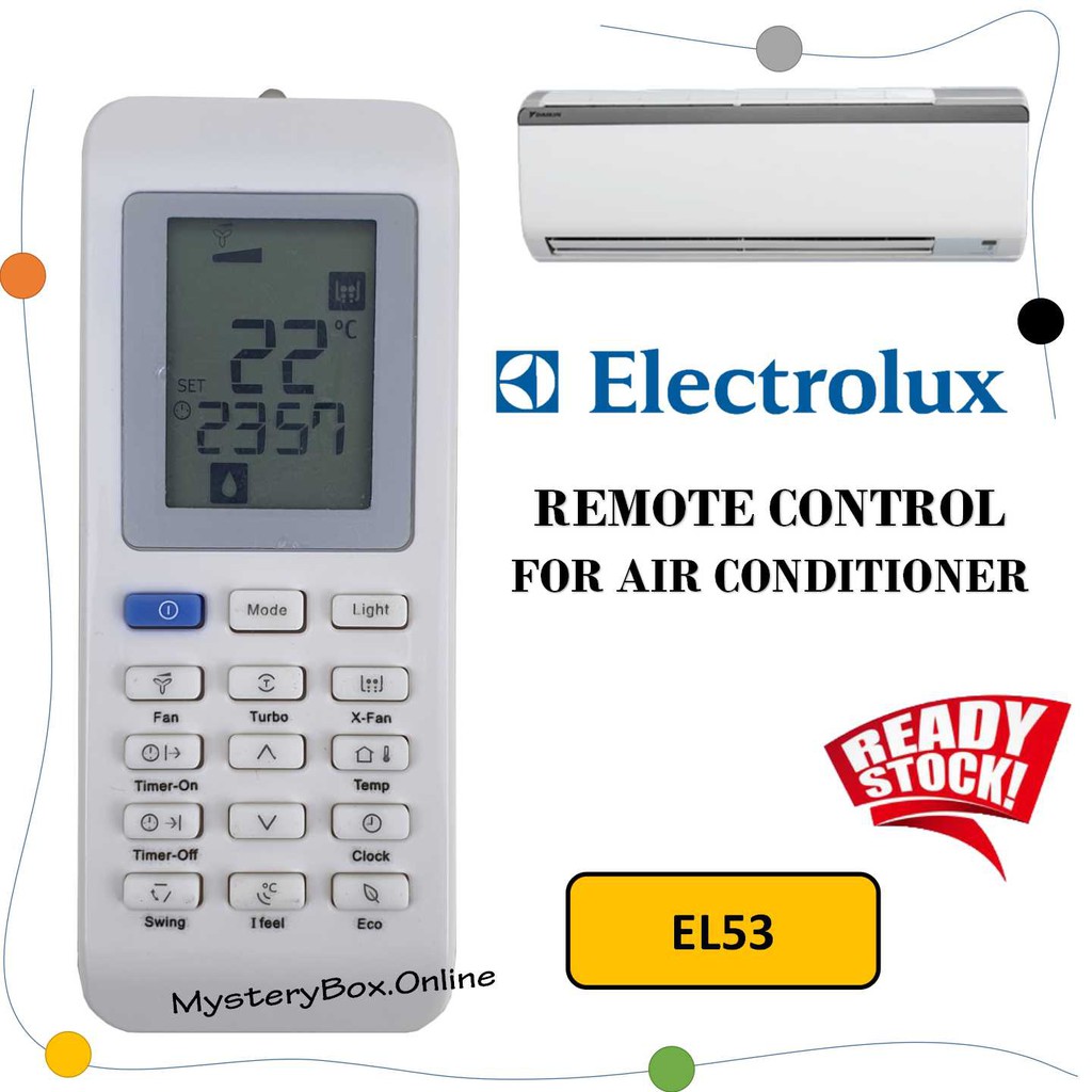Electrolux Replacement | Electrolux Remote Control FOR Air Cond Aircond ...