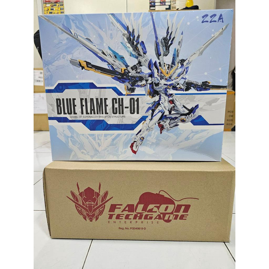 [Ready Stock] ZZA Model 1/100 Blue Flame Model Kit With Diecast Metal ...