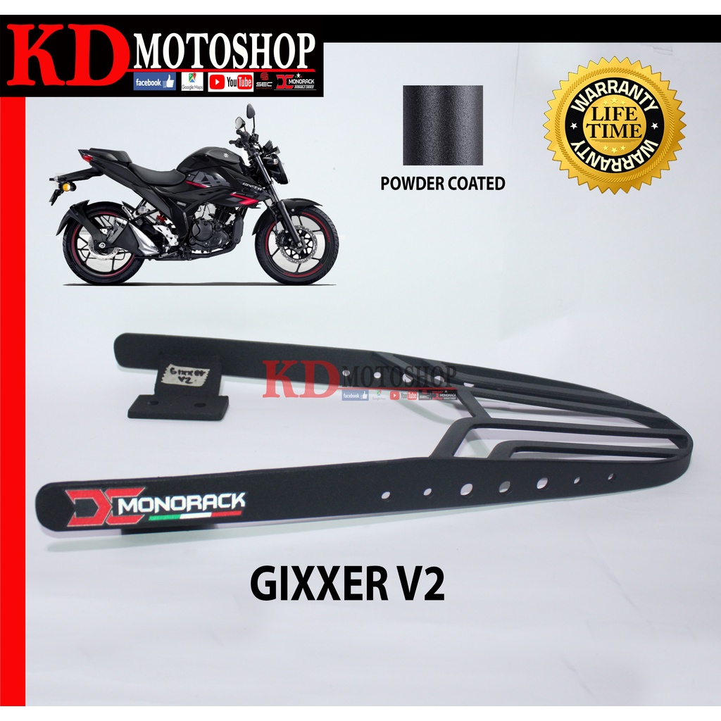 Suzuki Gixxer V2 DC Monorack Bracket | Shopee Malaysia