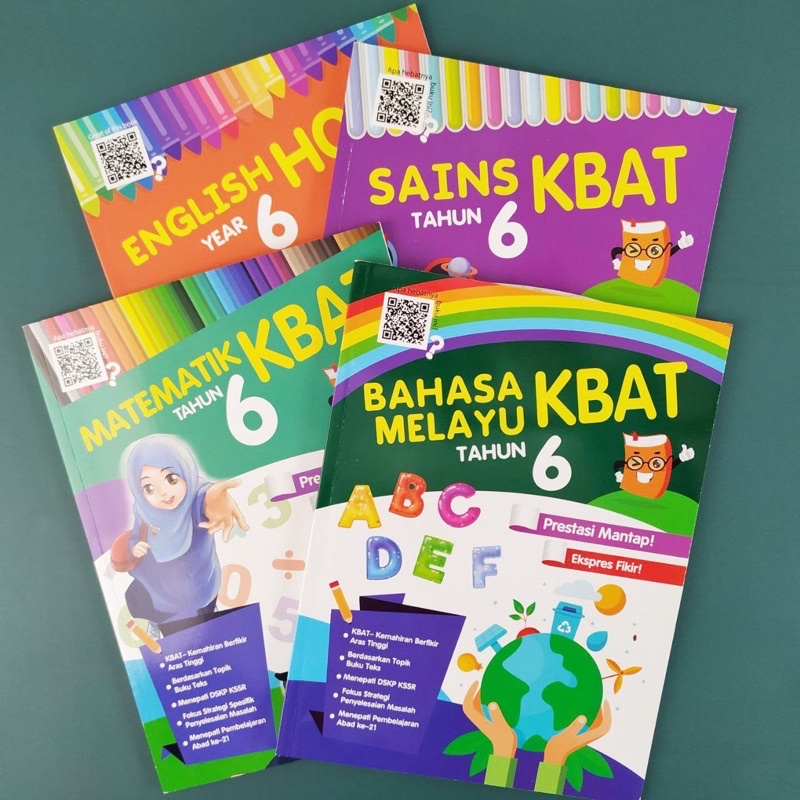 Buku Aktiviti KBAT Darjah 1-6 Buku Soalan Pengukuhan Sekolah Rendah | Shopee Malaysia