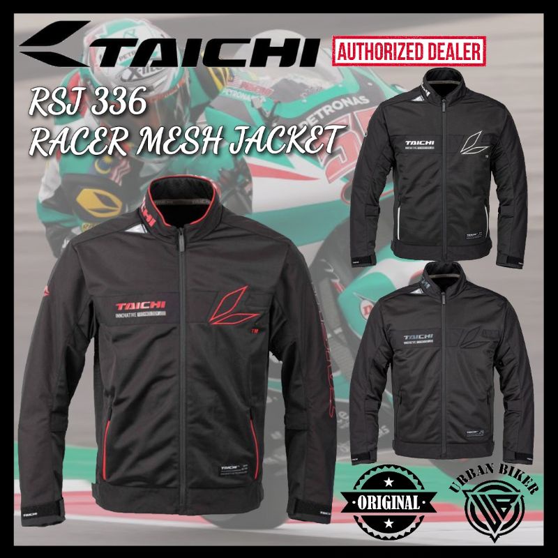 RS TAICHI RSJ 336/RSJ336 Authentic RACER MESH JACKET/RIDING JACKET/JACKET MOTORCYCLE Rs Taichi ...