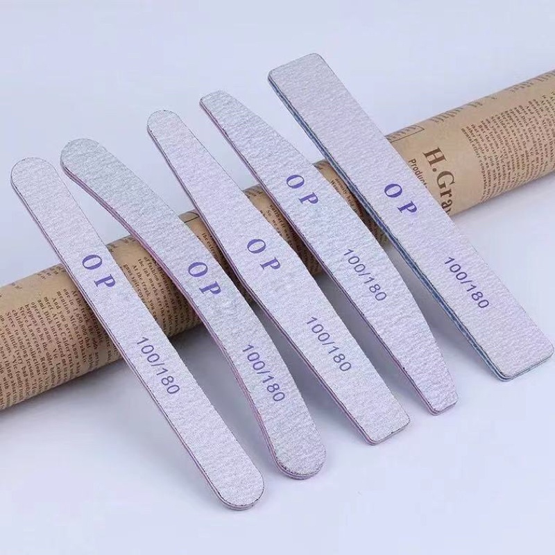 Thick Opi File with Pink Cushion, Roughness 100/180, Standard Product ...