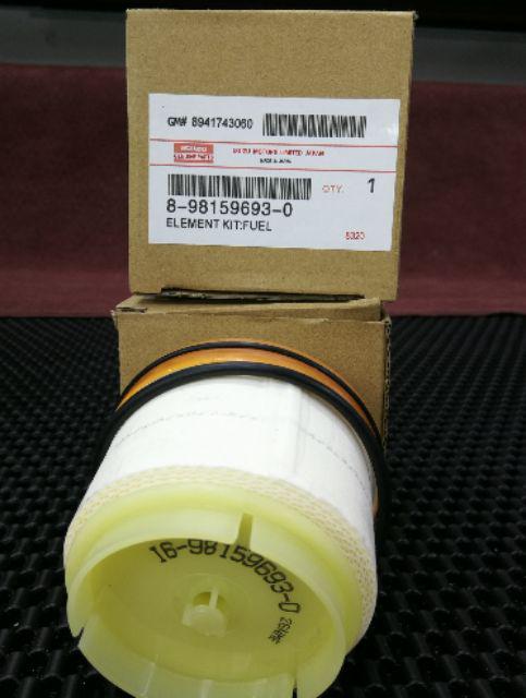 2013~2023 ISUZU DMAX DIESEL FUEL FILTER ELEMENT KIT FUEL FILTER GENIUNE ...