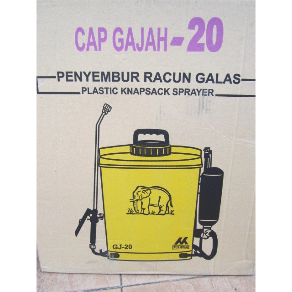 🔥Ready Stock🔥16Liter/20Liter Plastic Knapsack Sprayer-Cap Gajah(GJ-16 ...