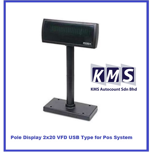 Pole Display 2x20 VFD USB Type for Pos System | Shopee Malaysia