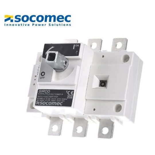 SOCOMEC SIRCO Load Break Switch 125A 160A 200A 250A ISOLATOR 3P C/W D.C ...