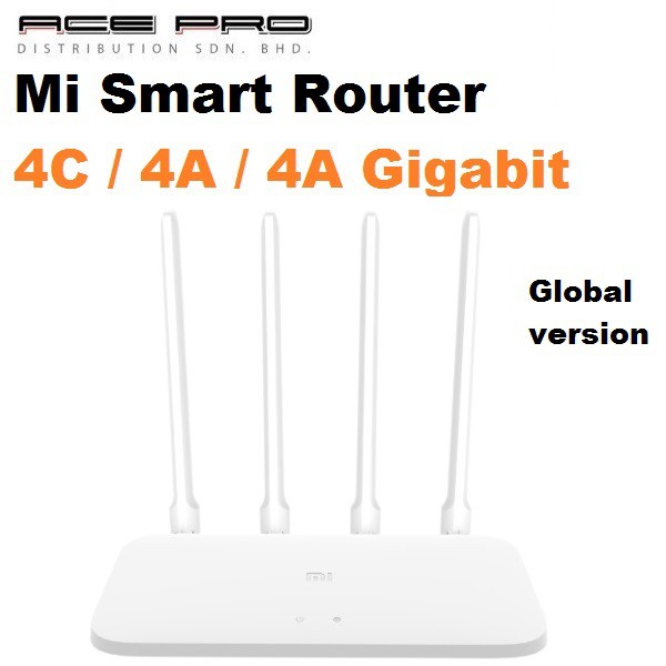 [Global Version] Xiaomi Router 4C/4A/4A Gigabit Edition - R4A 128Mb ...