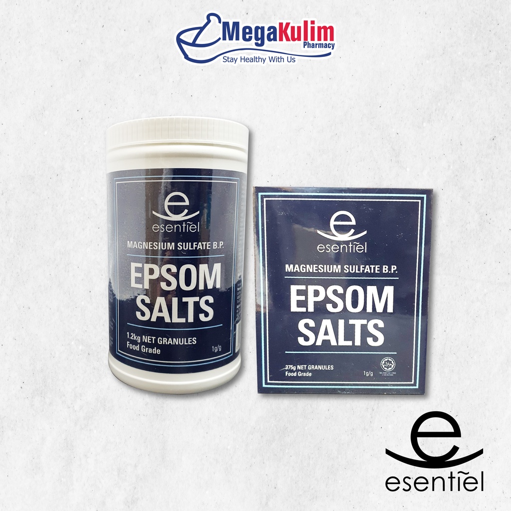 Esentiel Epsom Salts (375g / 1.2kg) | Shopee Malaysia