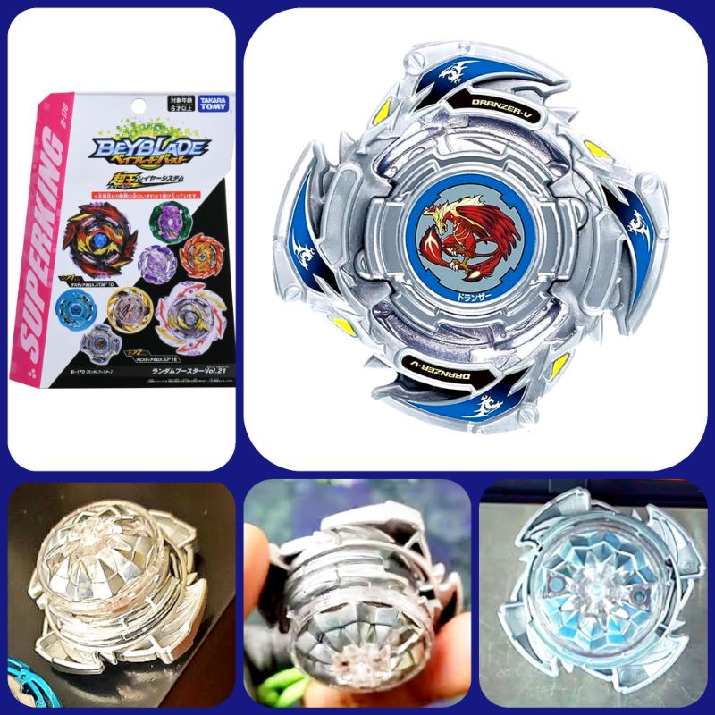 B170 Dranzer Volcano with Charge Dash Driver in Random Booster Vol 21 ...