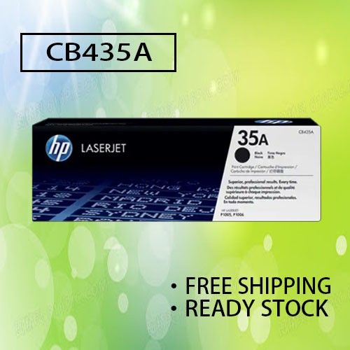 HP CB435A 35A Black Original LaserJet Toner Cartridge CB435A/35A/435 ...