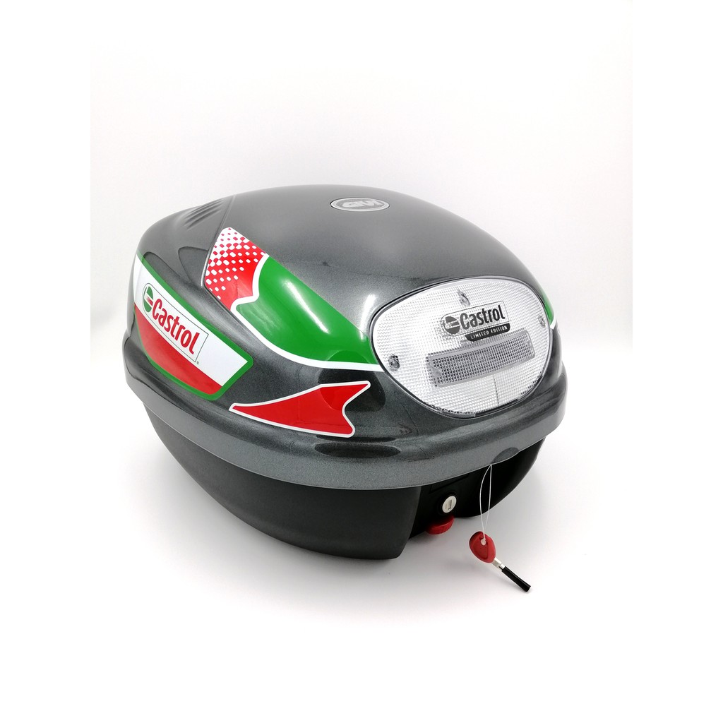 ( LIMITED EDITION ) 100% ORIGINAL GIVI BOX SPECIAL DESIGN FOR CASTROL ...
