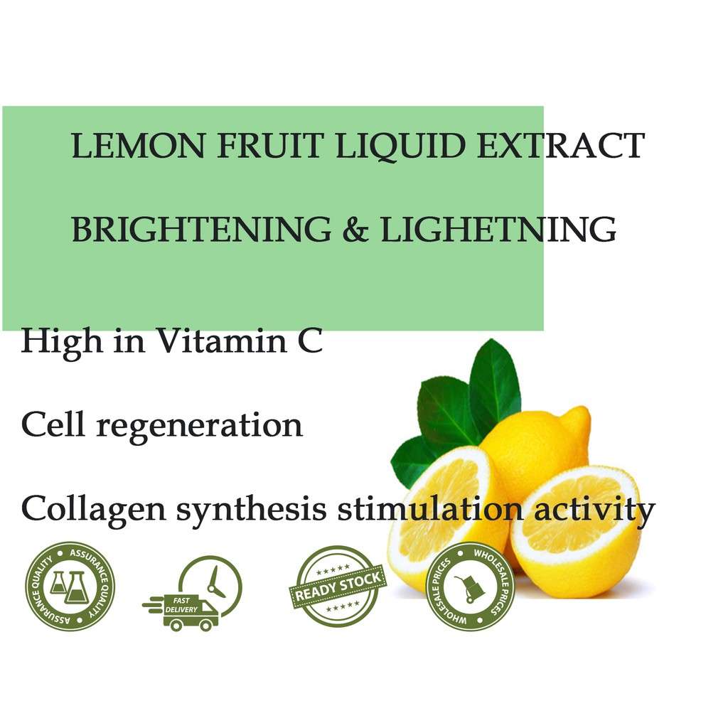 Lemon Fruit Liquid Extract (Paraben Free) | Shopee Malaysia