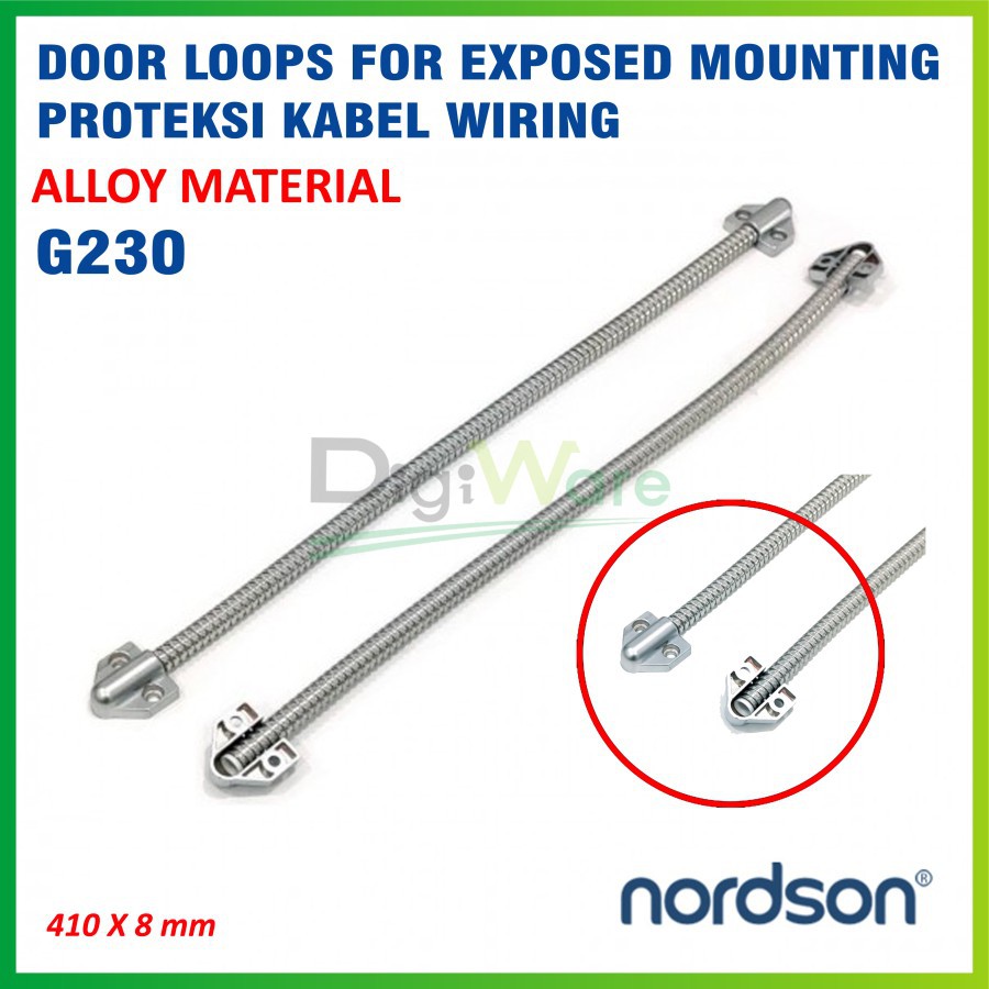 Door Loops for Exposed Mounting Cable Protection Wiring G230 Nordson ...