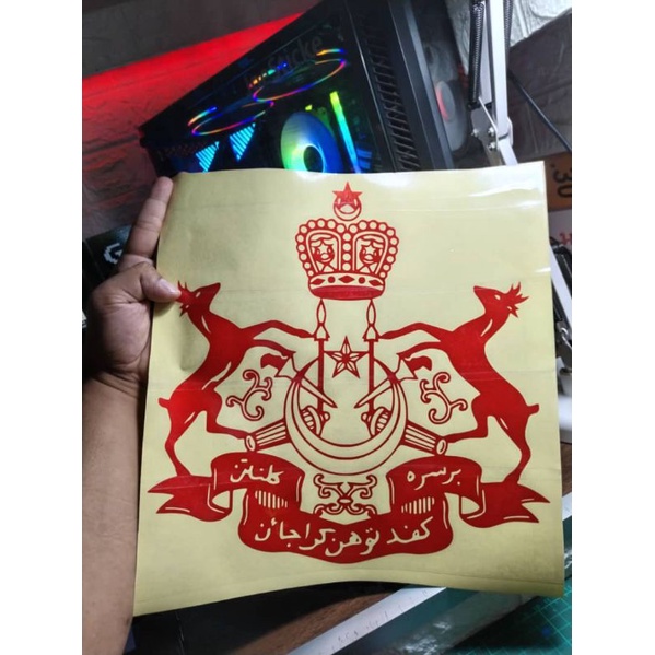 💥 Sticker Custom JATA NEGERI KELANTAN Reflect 💥 | Shopee Malaysia