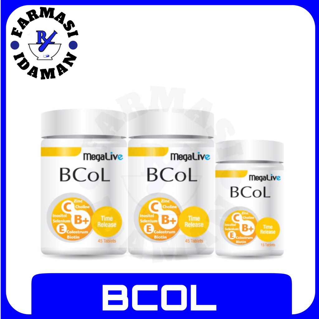 MegaLive BCol (Time Release) | Shopee Malaysia