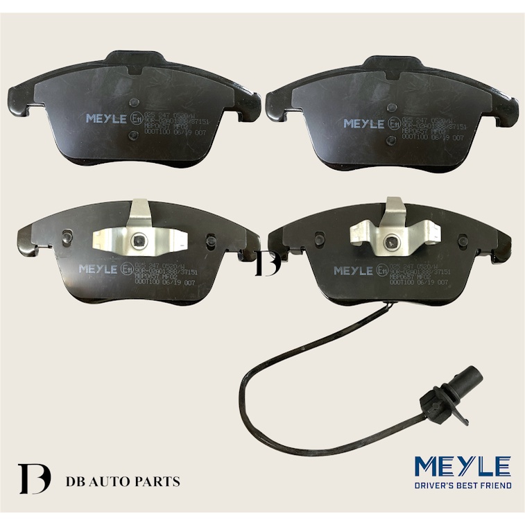 MEYLE AUDI A4/B8 A4 A5 FRONT BRAKE PADS WITH SENSOR (8K0698151F ...