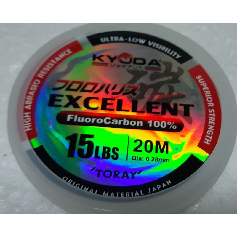 KYODA EXCELLENT 100% FLUOCARBON LEADER | Shopee Malaysia