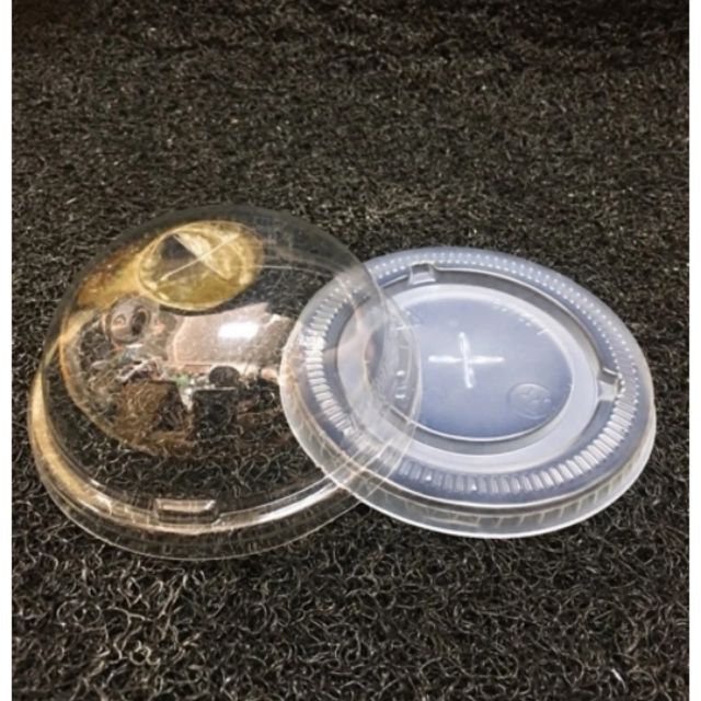 100 pcs Penutup cawan Lid Cup Capsule Boba Cup Lid Only Penutup Cawan ...