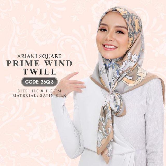 🔥 TUDUNG BAWAL ARIANI PRIME WIND TWILL 🔥 | Shopee Malaysia