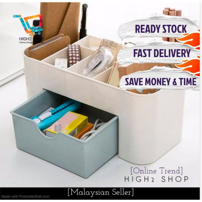 🔥Ready Stock🔥 Bekas Kotak Simpan Laci / Storage Box with Drawer ...