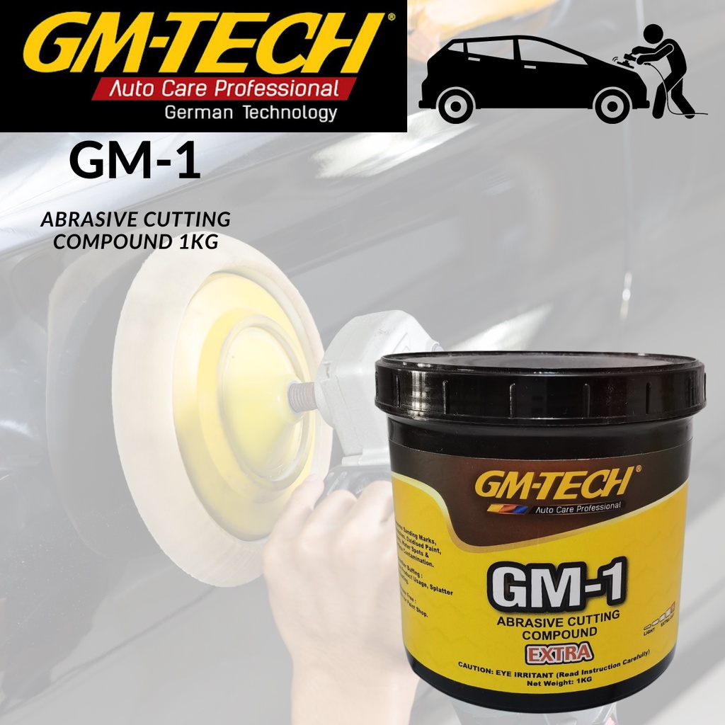 GM-TECH Cutting Compound - New Super Cut/ GM1 Abrasive Cutting Compound ...