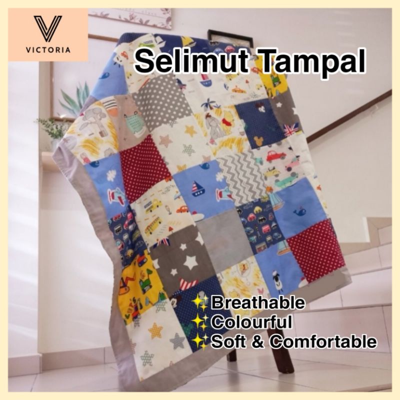 Selimut Tampal Dua Lapis / Handmade Blanket Two Layer High Quality ...