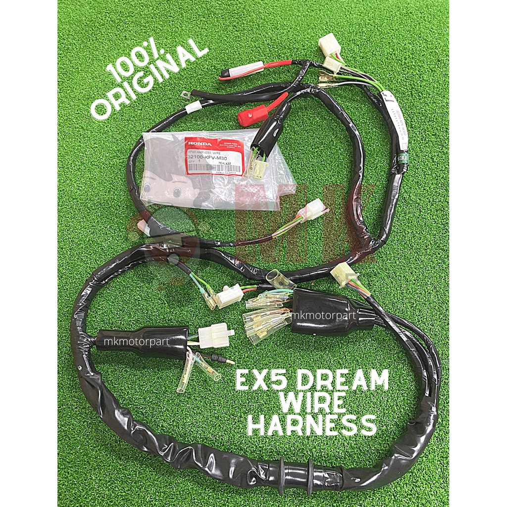 ( KICK STARTER ) 100% O R I G I N A L BSH Honda EX5 DREAM Wire Harness ...