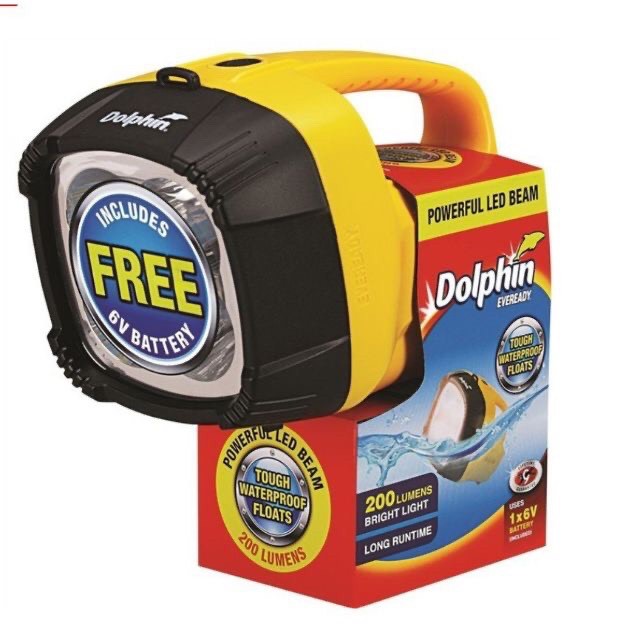 [100% Original] Eveready Dolphin LED Lantern with 6V Battery 235 LUMENS ...