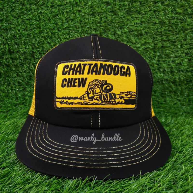 🔥TOPI VINTAGE CHATTANOOGA CHEW MADE IN USA K-PRODUCTS🔥 | Shopee Malaysia