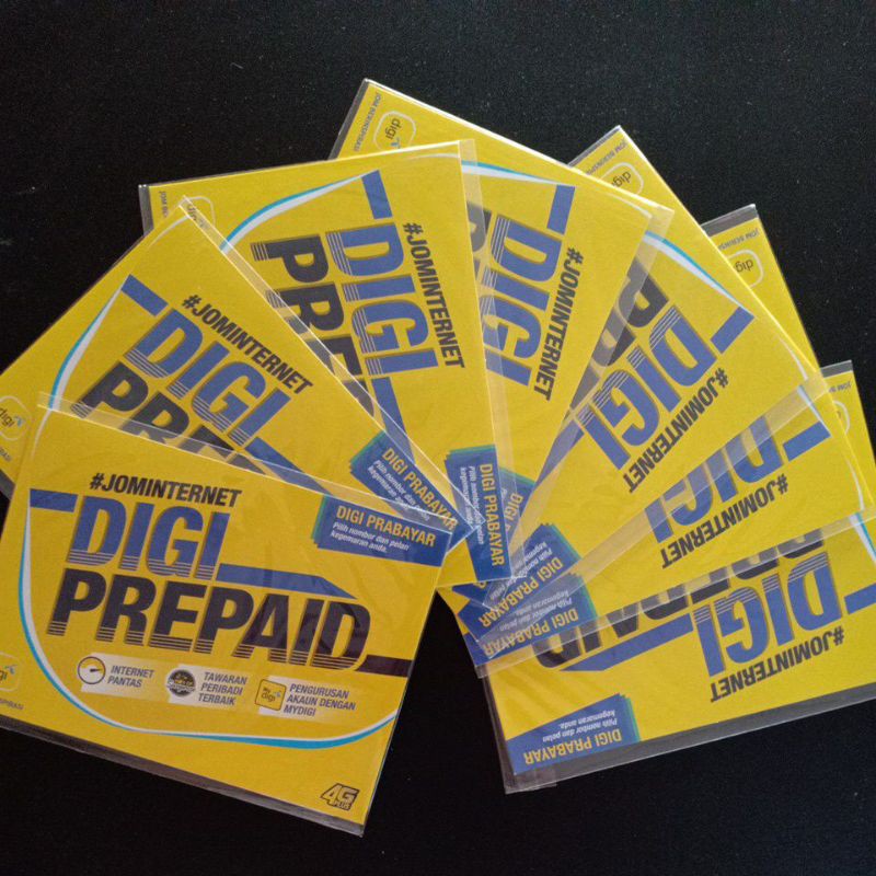 DIGI LIGHTING SIM PREPAID CARD-PILIH NUMBER & PELAN KEGEMARAN ANDA ...