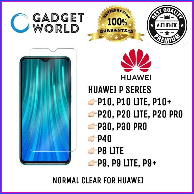 Normal Clear Screen Protector for Huawei P10,P10 Lite,P10+,P20,P20 Lite ...