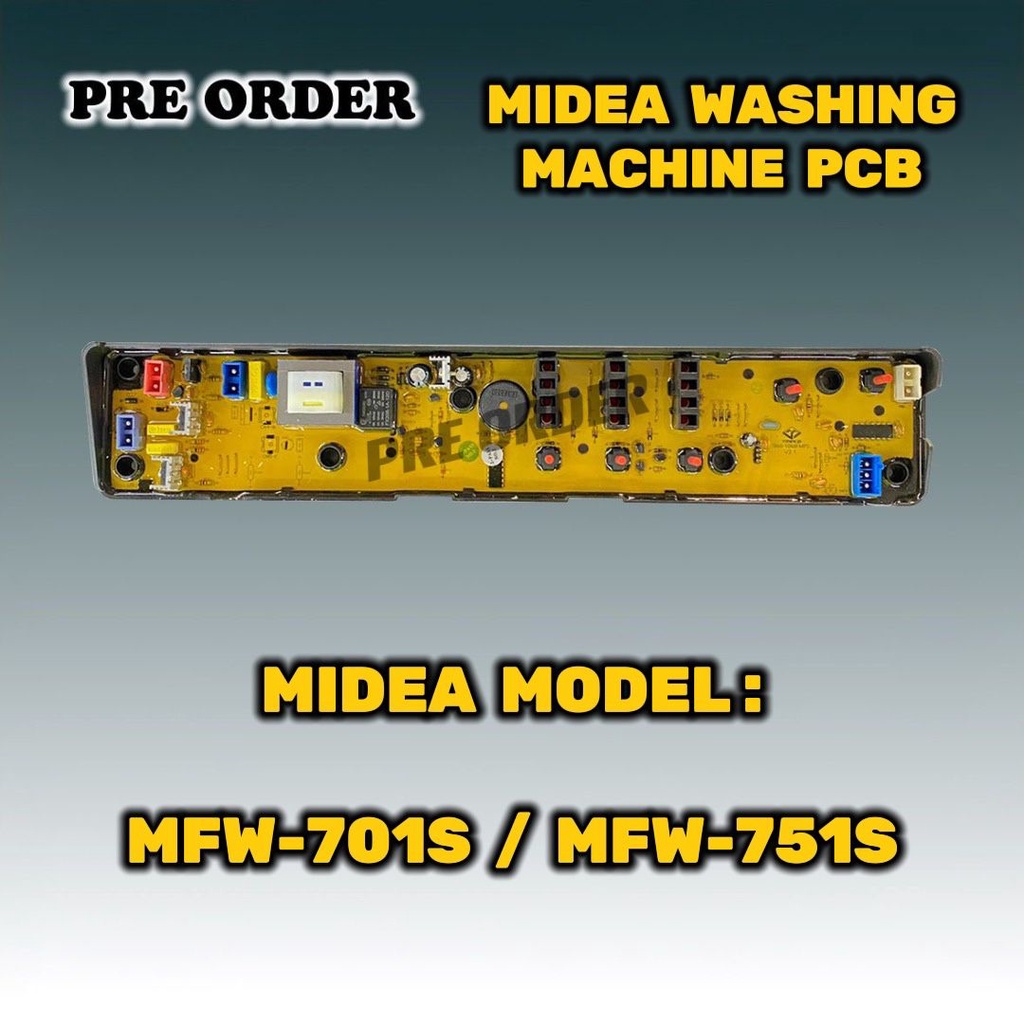 MFW-701S MFW-751S MIDEA WASHING MACHINE PCB BOARD CONTROL BOARD HIGH ...