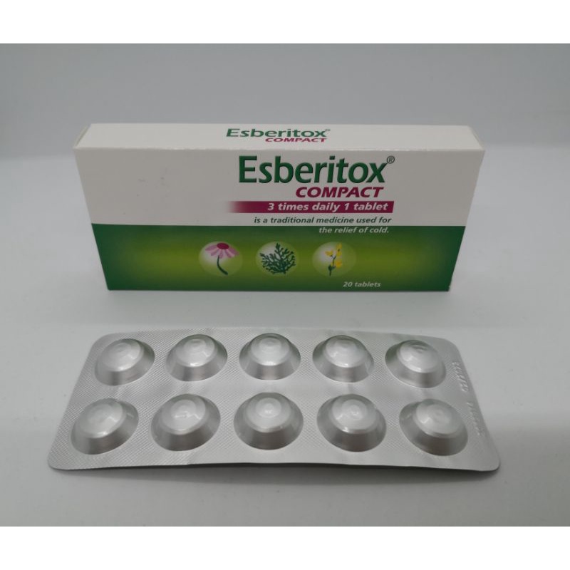 Esberitox Compact Chewable Tablets 20s | Shopee Malaysia