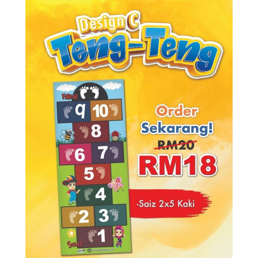 MAINAN TENG-TENG BANNER / DAM ULAR / DAM SUKU KATA BM / BA / JAWI ...