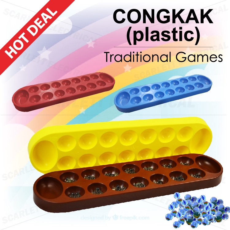 Malaysia Traditional Games Plastic Congkak With Free Marbles/Papan ...