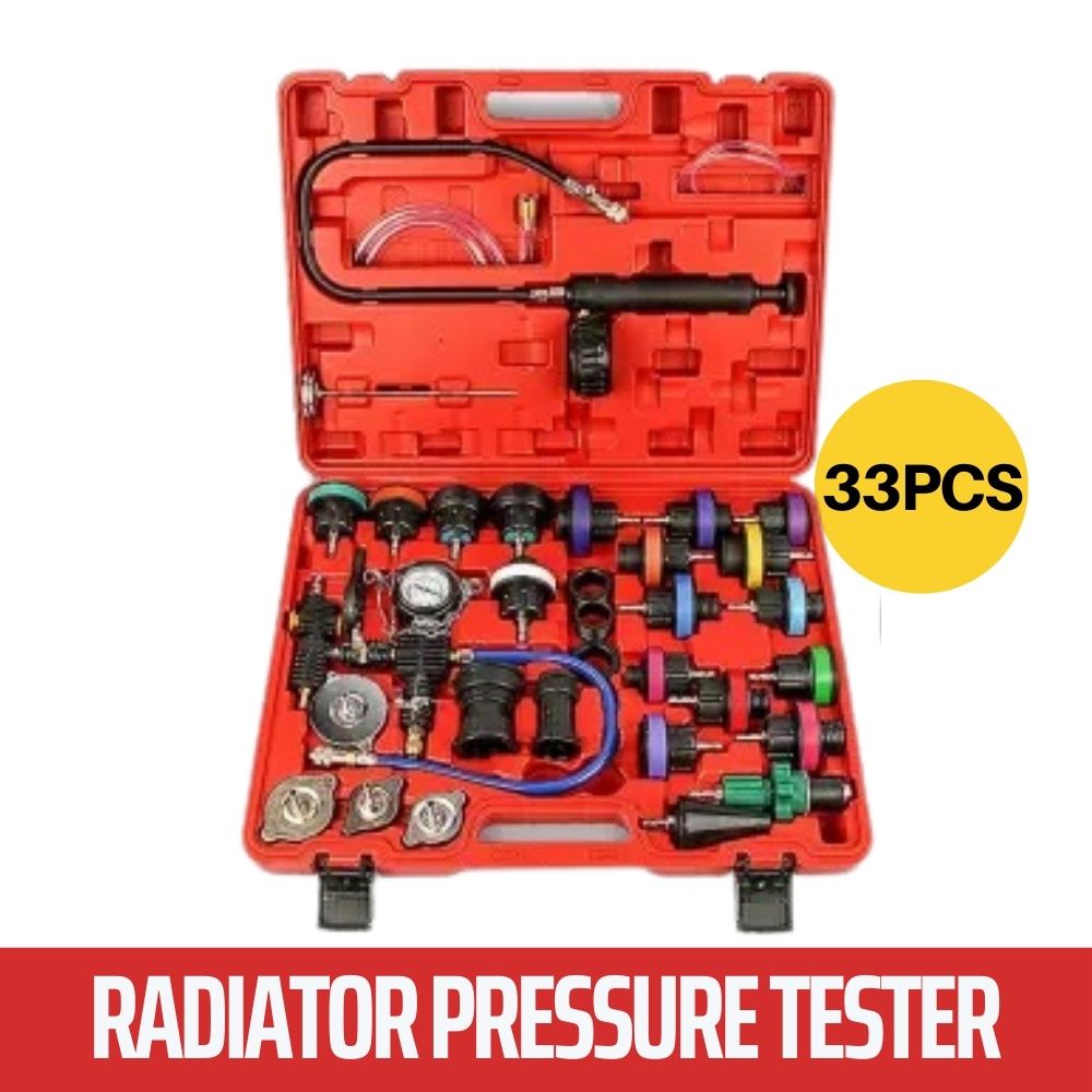 18 PCS 28 PCS 33 PCS Radiator Pressure Tester Radiator Pump Pressure ...