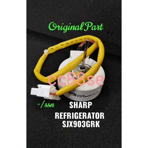 SHARP REFRIGERATOR FAN MOTOR SJX902 SJX903 F FAN MOTOR, R FAN MOTOR ...