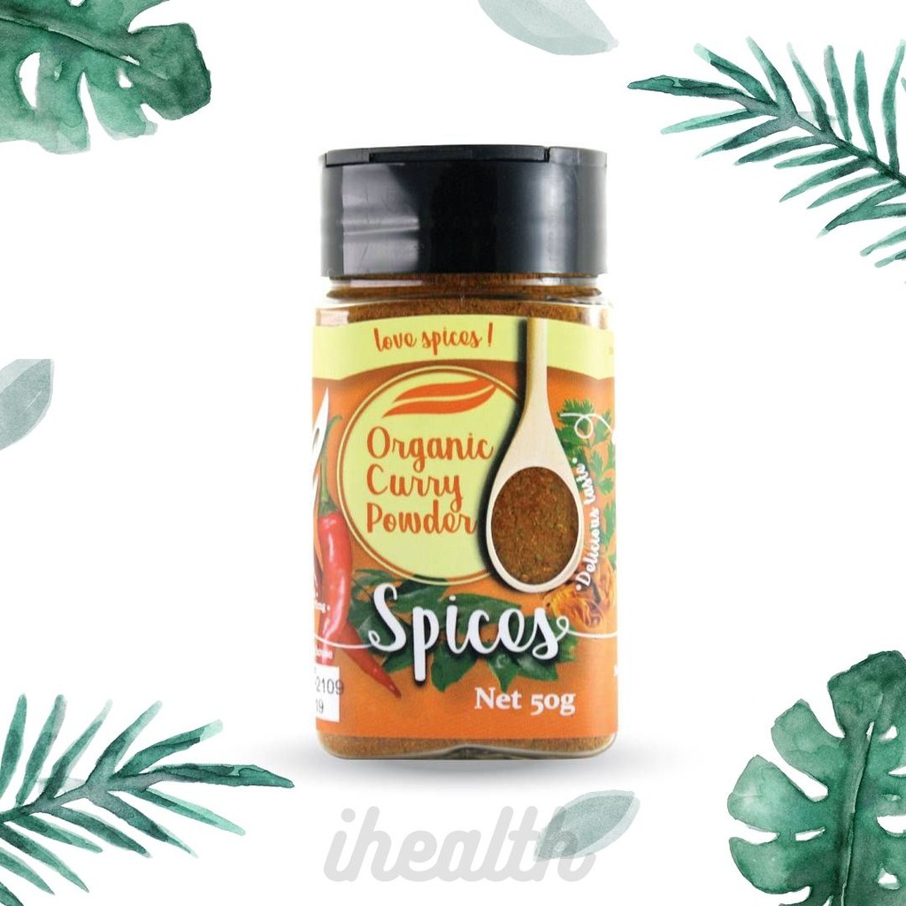 LOVE EARTH Organic Curry Powder 50g [Jakim Halal Certified] - Digestive ...