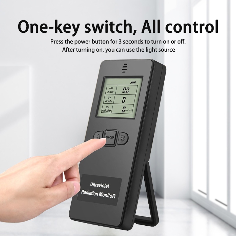 WIN Digital Ultraviolet Radiation Detector UV UVI Meter Dosimeter ...