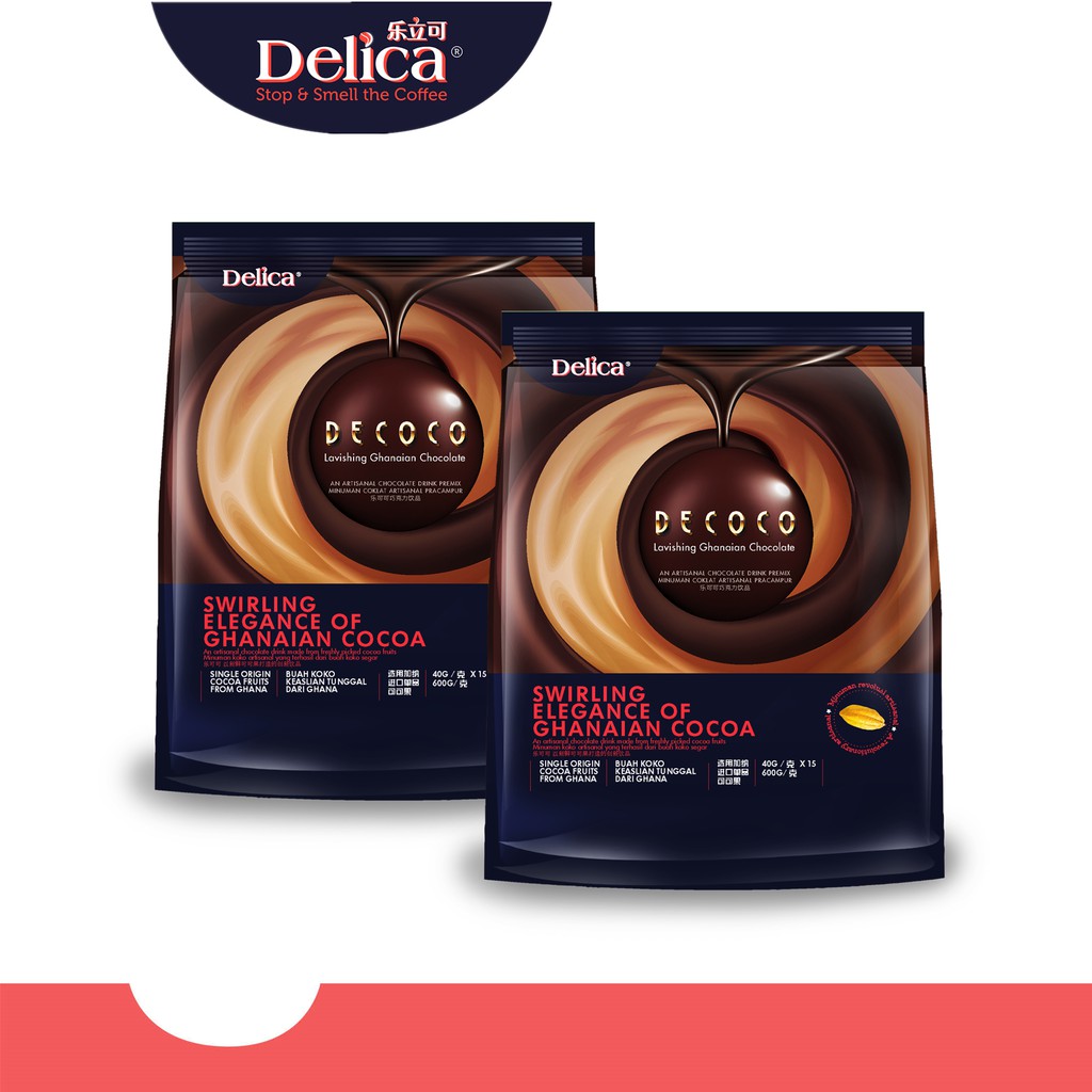 (Twin Packs) Delica Decoco Chocolate Drink | Shopee Malaysia