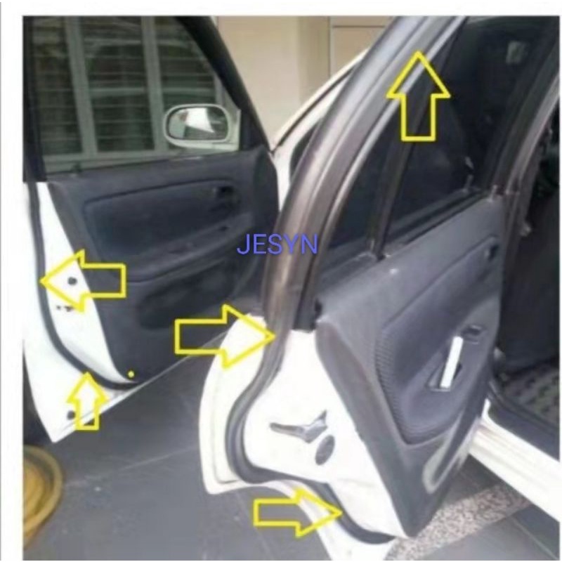 PROTON SAGA FRONT / REAR DOOR RUBBER LEFT,RIGHT DOOR RUBBER | Shopee ...